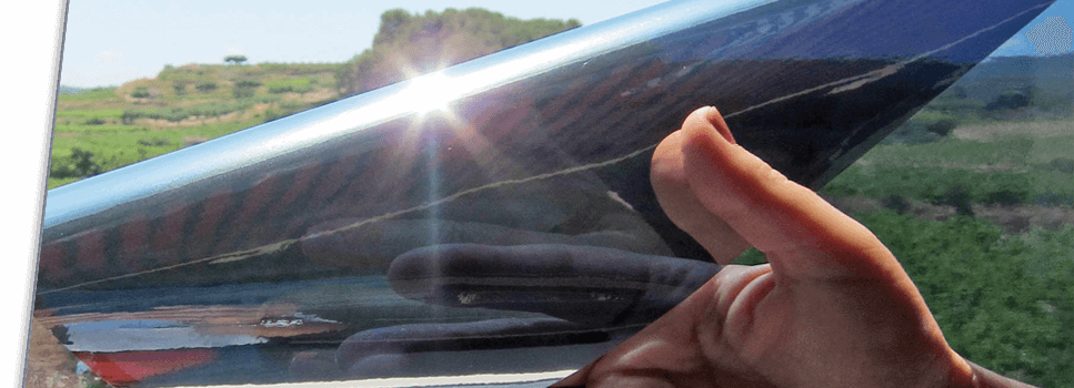 Self-adhesive solar control film glueless ☀️ Free cut to size