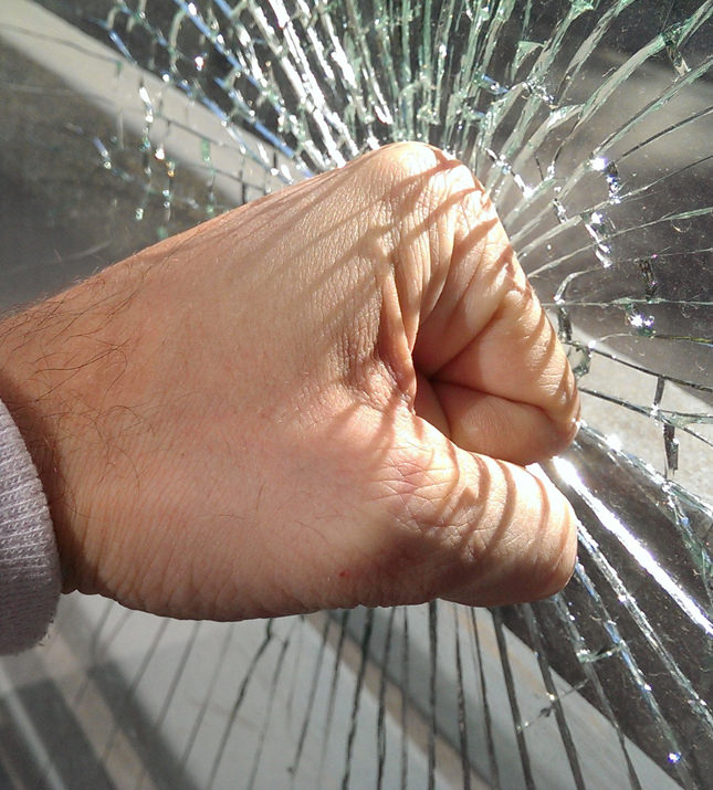 Splinter protection film for windows, 120 µm, clear transparent